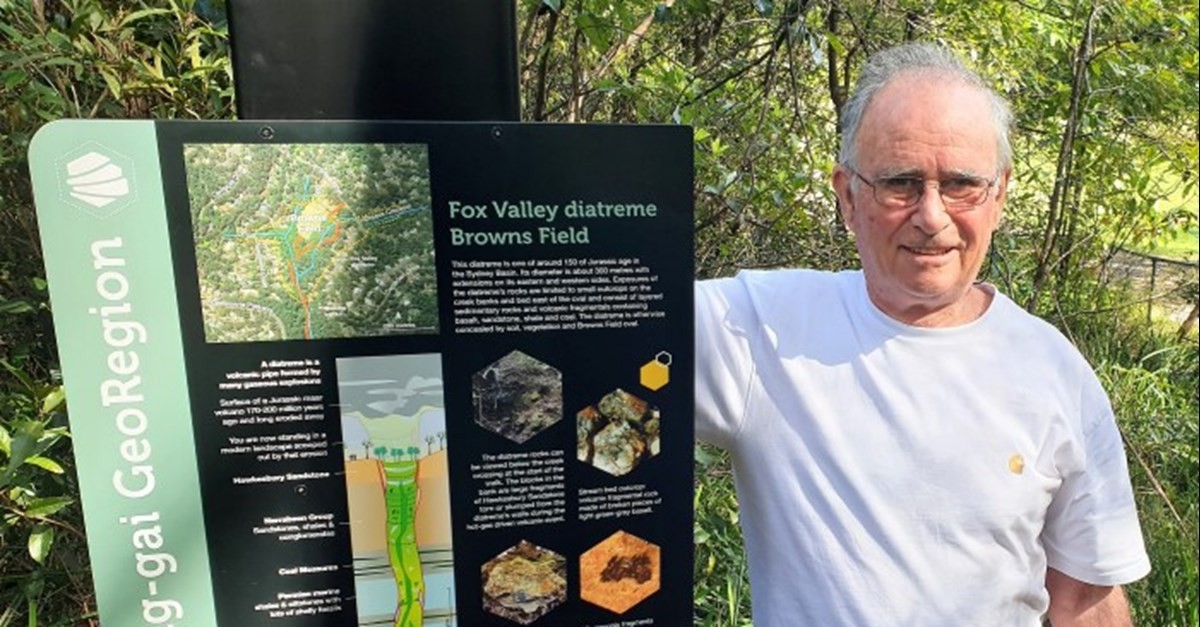 Geotrails in Australia highlighted by the Geological Society of Australia