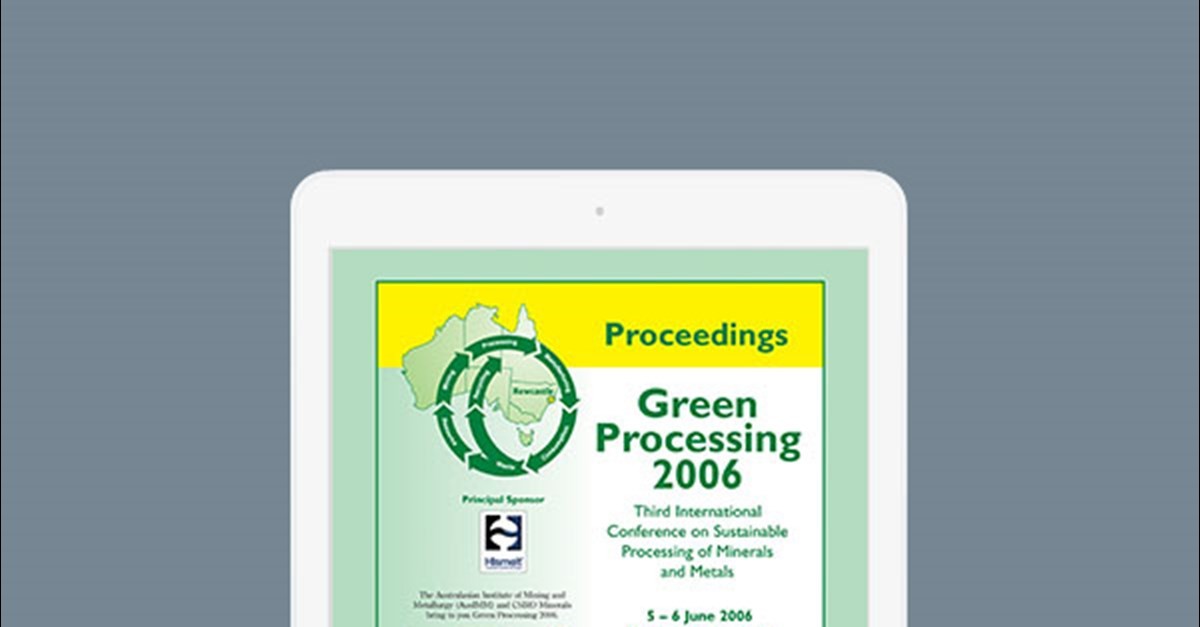 Green Processing 2006
