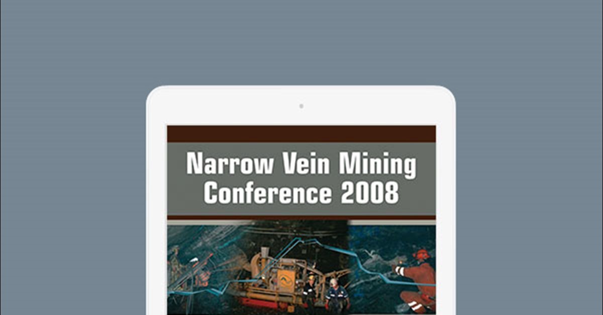 Narrow Vein Mining Conference 2008