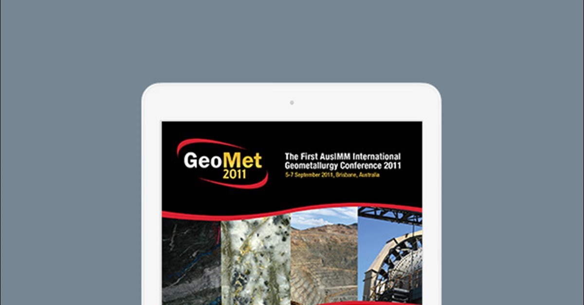 First AusIMM International Geometallurgy Conference (GeoMet) 2011