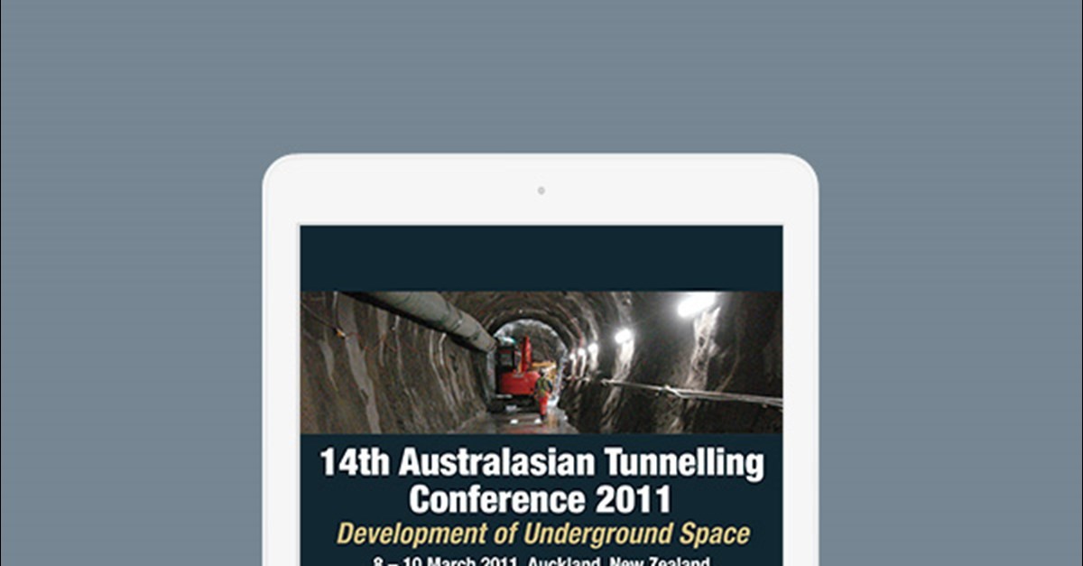 14th Australasian Tunnelling Conference