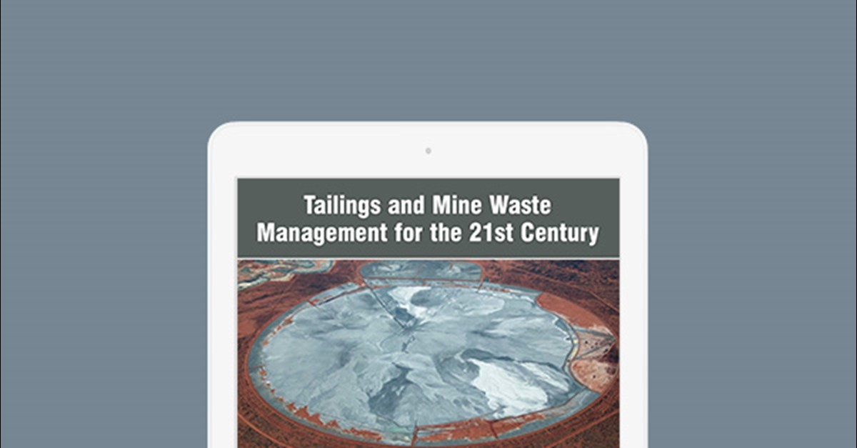 Tailings and Mine Waste Management for the 21st Century 2015