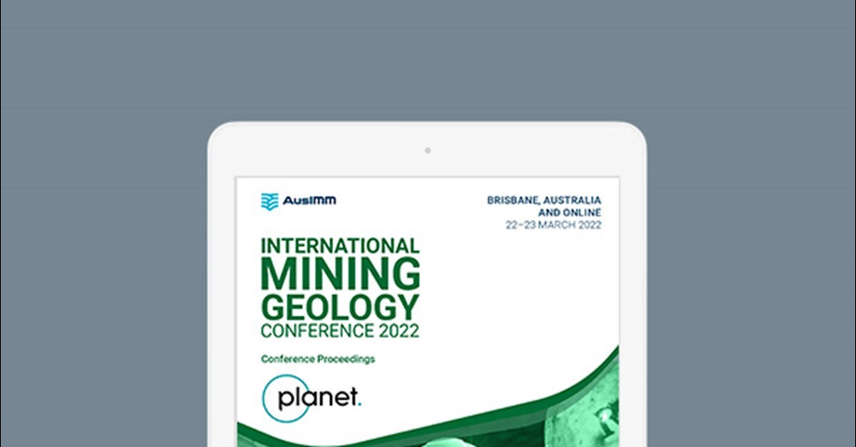 12th International Mining Geology Conference 2022