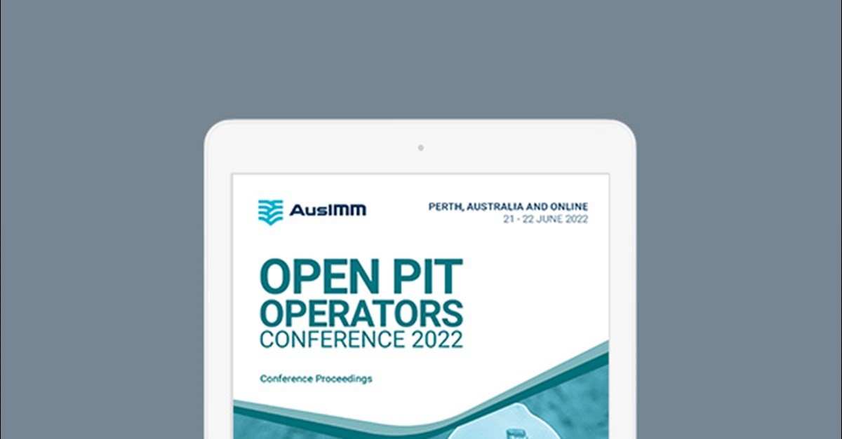 2022 Open Pit Operators' Conference