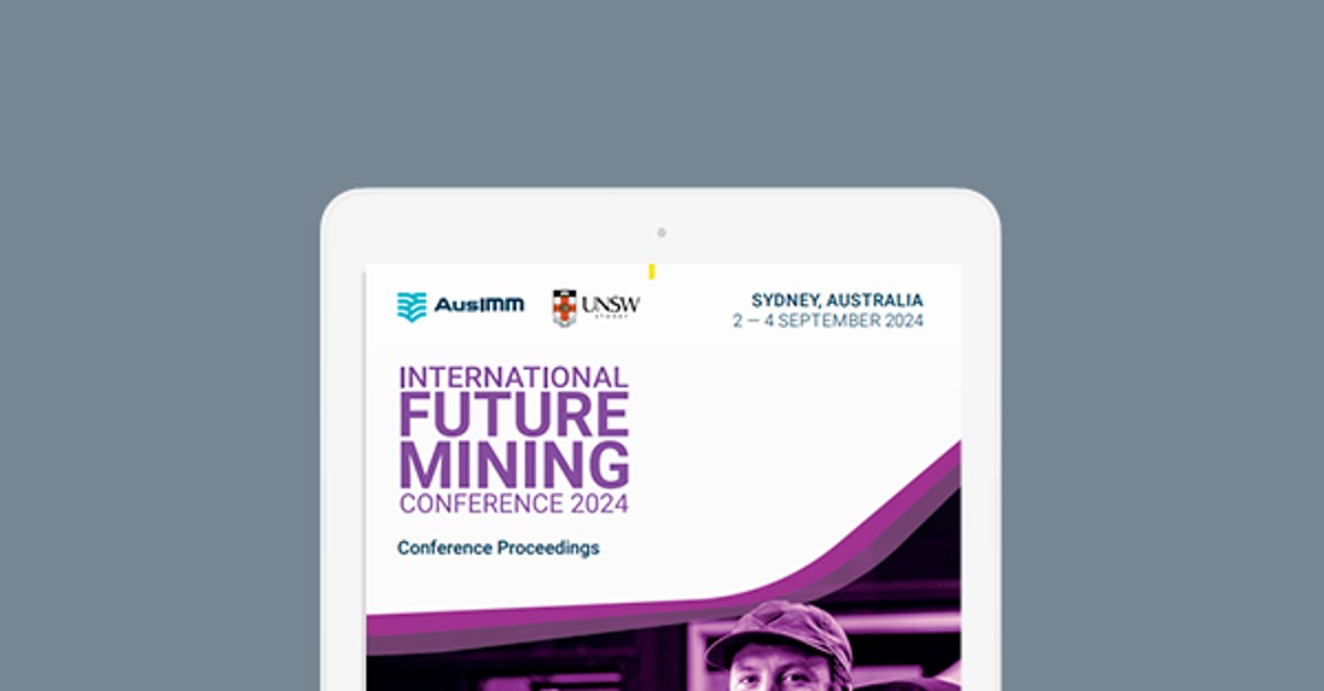 International Future Mining Conference 2024 Proceedings
