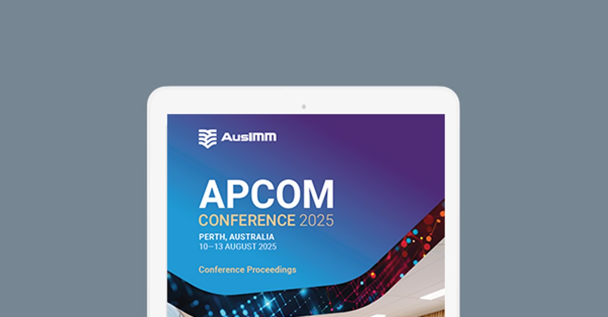Application of Computers & Operations Research in the Minerals Industry ...