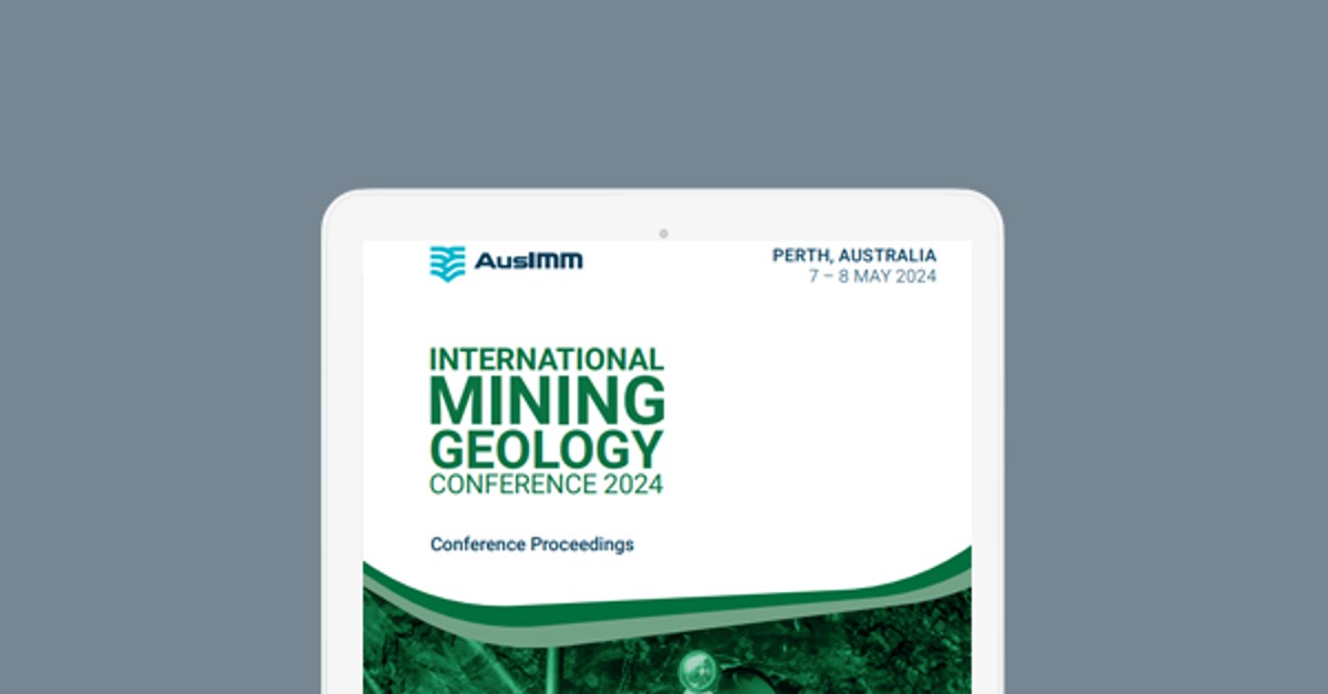 International Mining Geology Conference Proceeding2024