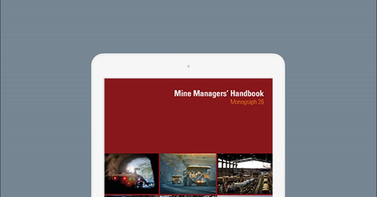 Monograph 26 - Mine Managers' Handbook PDF